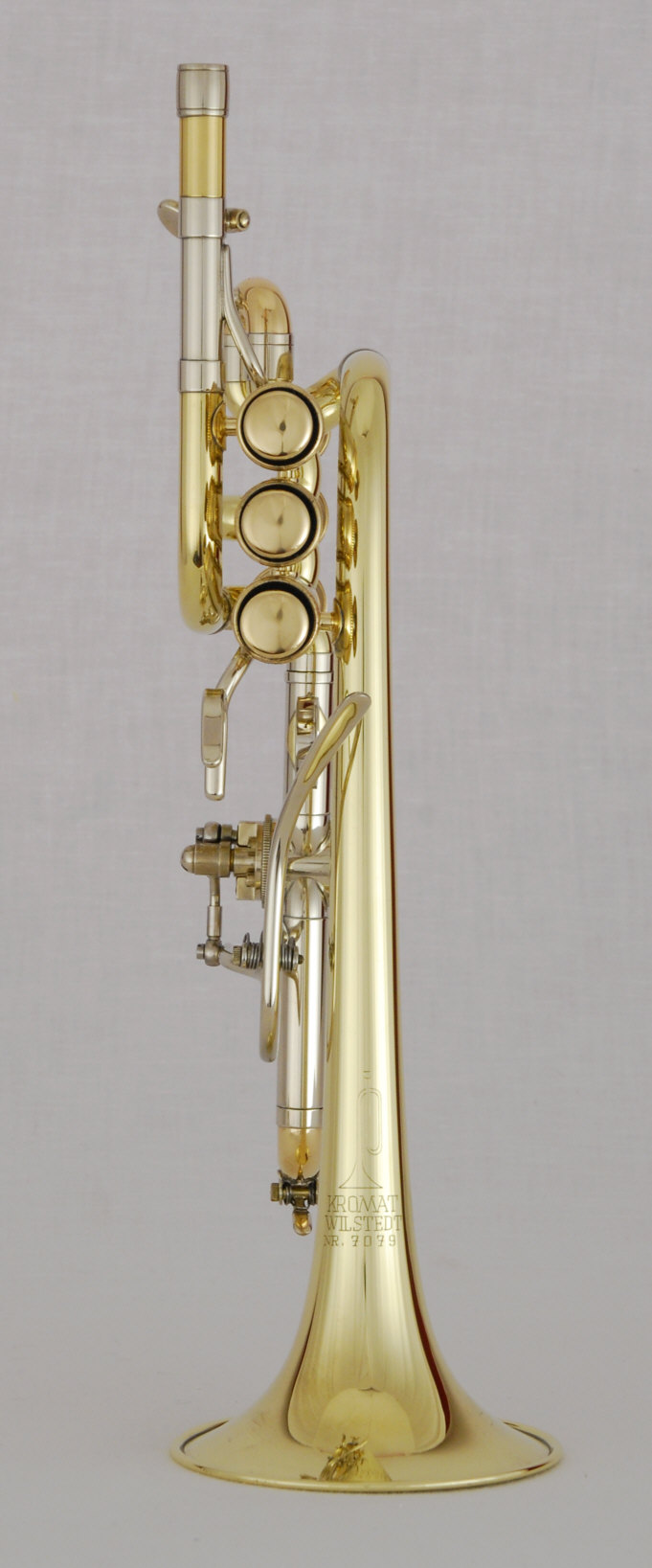 E-PT3+1 piccolo trumpet in Bb/A with piston valves